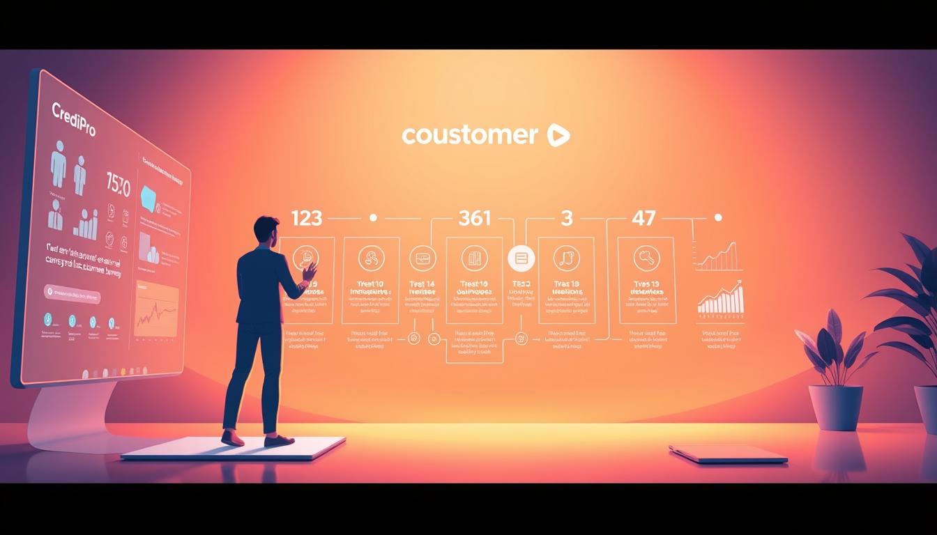 Quelles sont les étapes du parcours client chez CrediPro